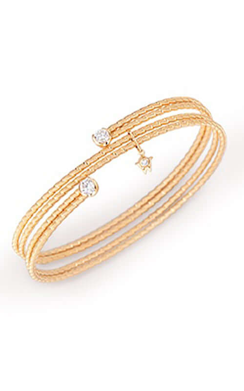 Wellendorff Embrace Me. Solitaire Bracelet White Gold