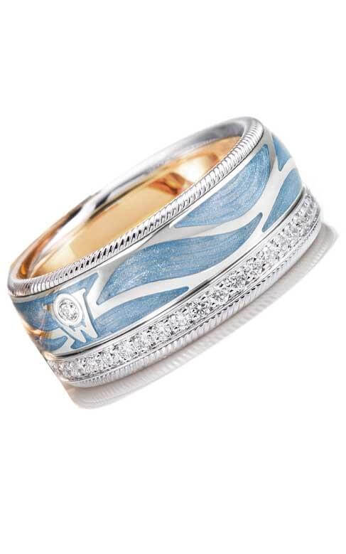 Wellendorff Ice Blue Gold and Diamonds Ring (607210) | Bandiera Jewell ...